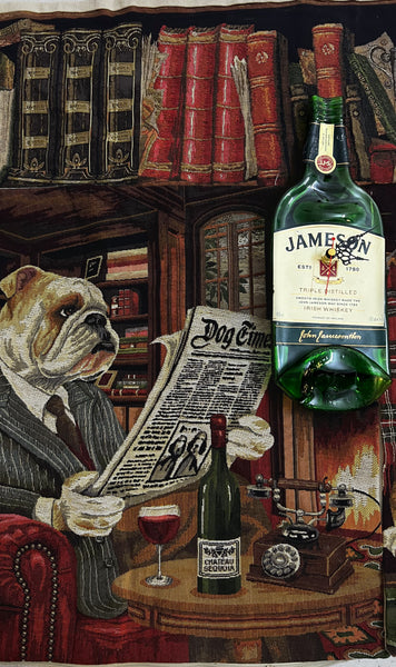 Jameson Upcycled Clock – tigerandtwig